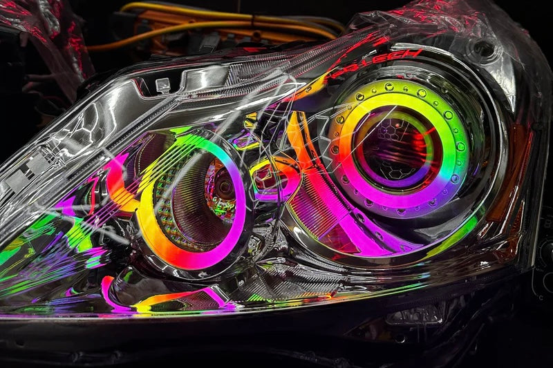 RGBW Flow Series LED Grill Light Strips Kit – AutoLEDTech.com