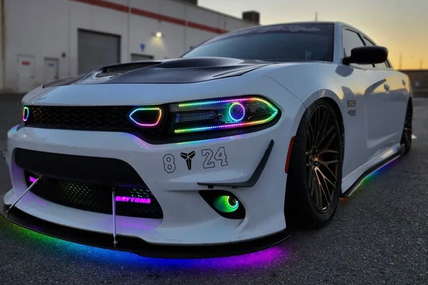 RGBW Flow Series LED Grill Light Strips Kit – AutoLEDTech.com