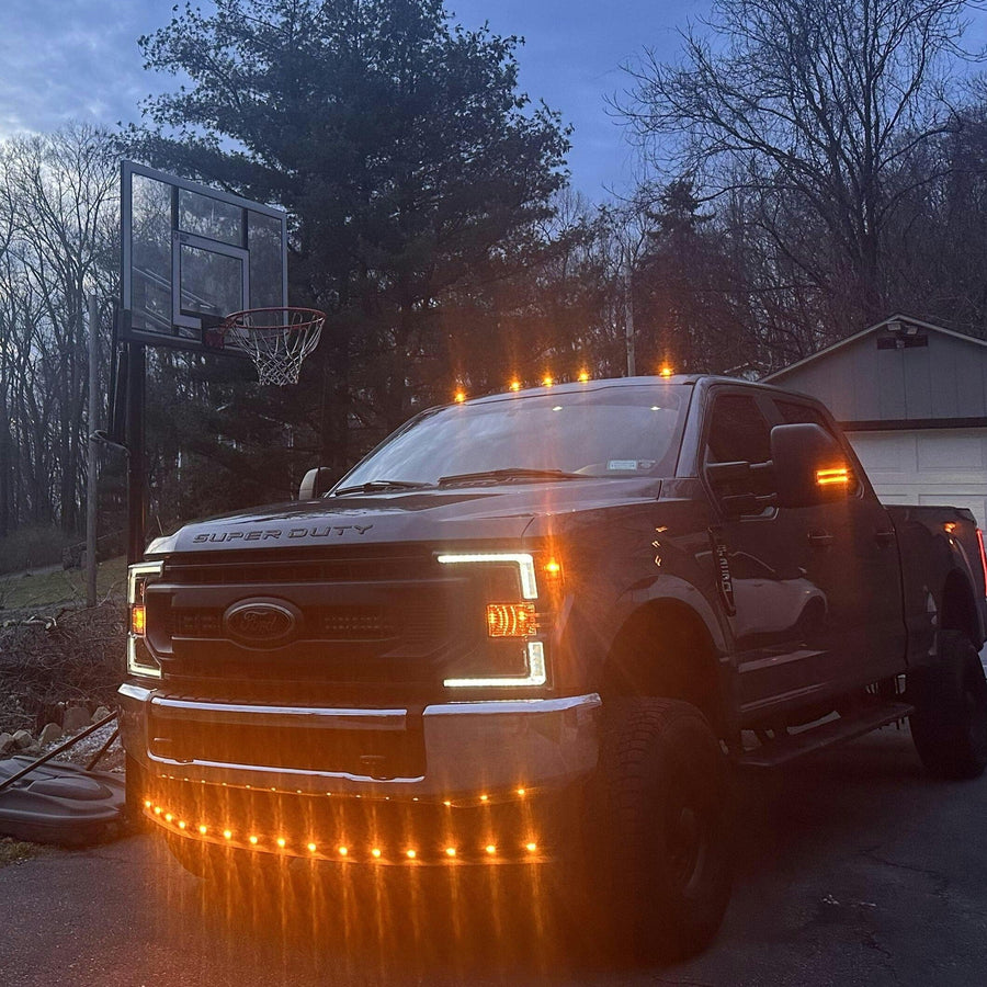 1990-2024+ Ford F250 F350 Super Duty Front Valance LED Accent Running ...