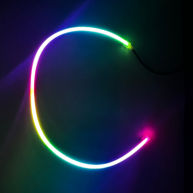 Slim Flexible Color-Chasing RGBW LED DRL Tube Rope Strips (12" | 24 ...