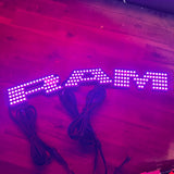 2019-2024 RAM 1500 HD RGBW LED Illuminated Badge Emblem Logo ...