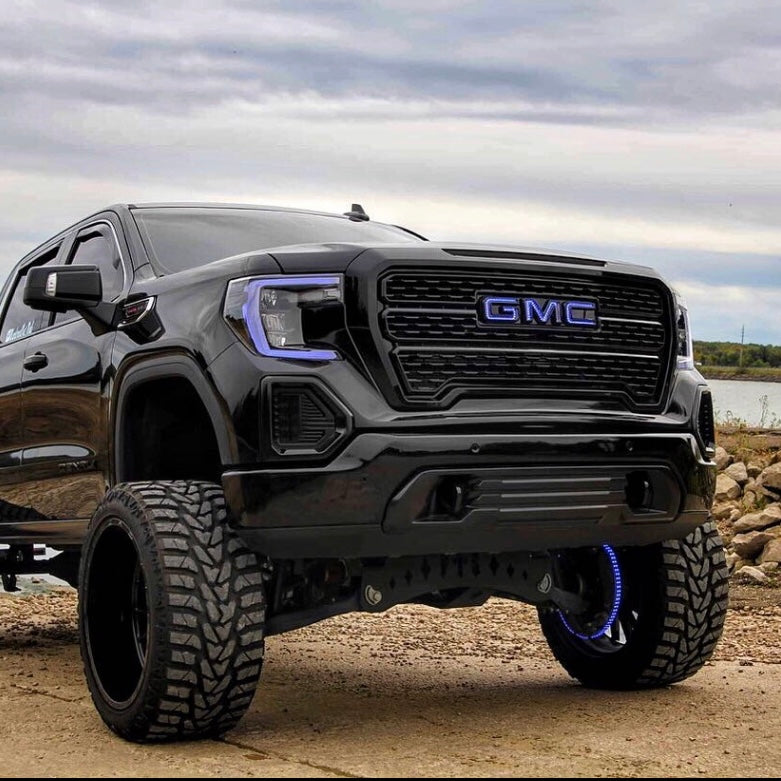 2019-2024 GMC Sierra Illuminated RGBW LED Badge Emblem Logo ...