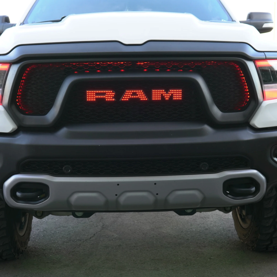 2019-2024 RAM LED Illuminated Badge Emblem Logo 2.0 (Flow Series ...