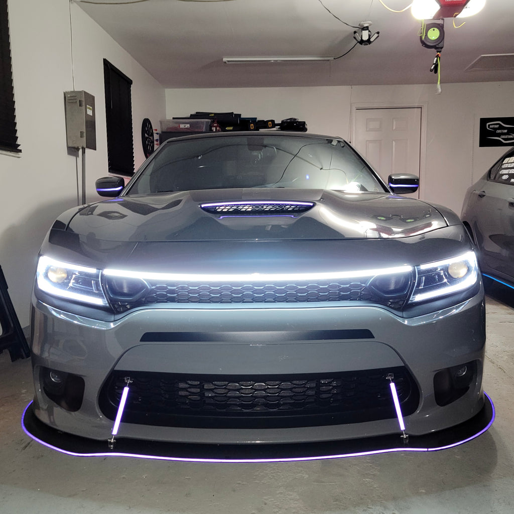 2015-2023+ Dodge Charger LED Grill Accent Lights Bar Kit– AutoLEDTech.com
