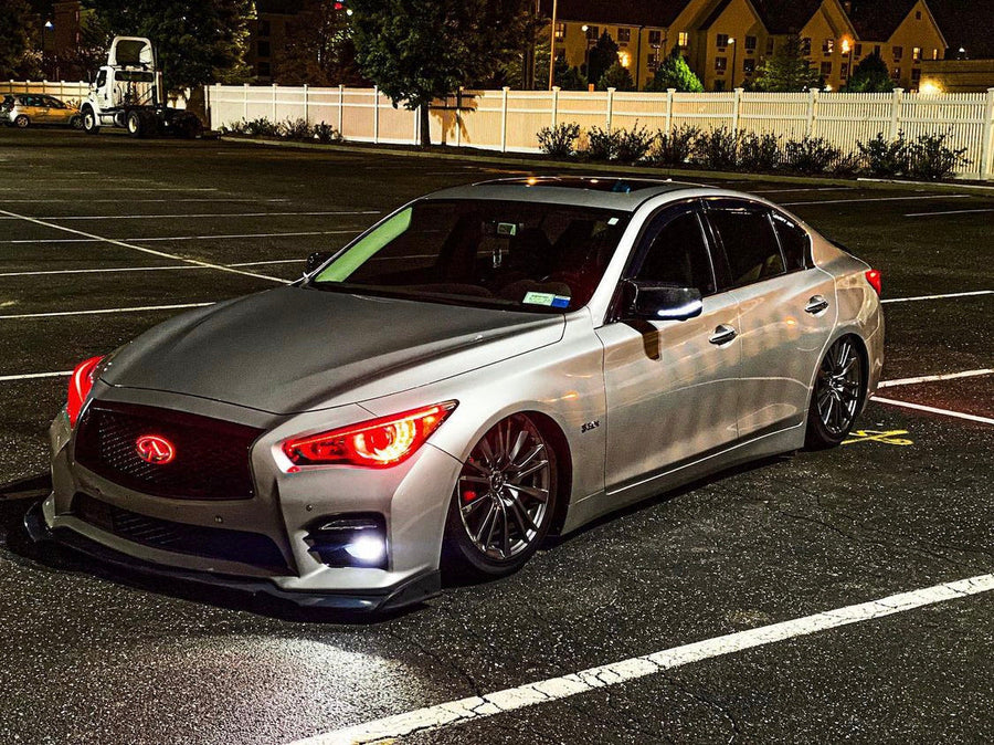 2014-2024 Infiniti Q50 RGBW Flow Series LED DRL Prebuilt Custom Headli – AutoLEDTech.com