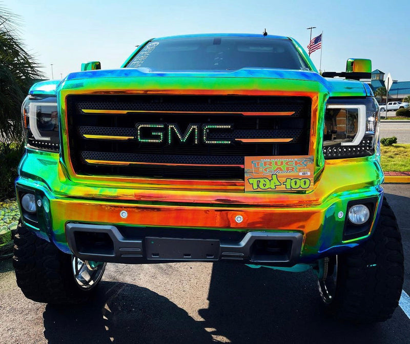 2019-2023+ GMC Sierra Illuminated RGBW LED Badge Emblem Logo ...