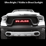 2019-2024 RAM 1500 HD RGBW LED Illuminated Badge Emblem Logo ...