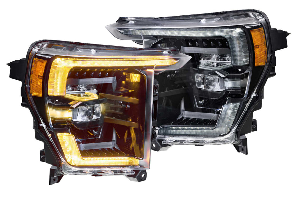 2021-2023+ Ford F-150 Amber LED DRL Projector Replacement Headlights ...