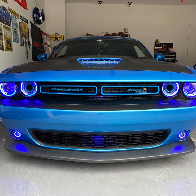 2015-2023 Dodge Challenger RGBW +A LED DRL Replacement Boards ...