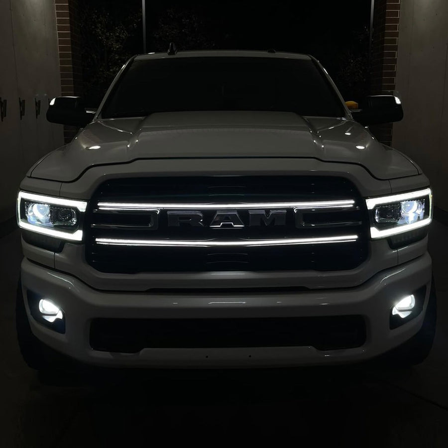 2019-2024 Ram 1500 Laramie LED Grill Accent Lights Bar Kit ...