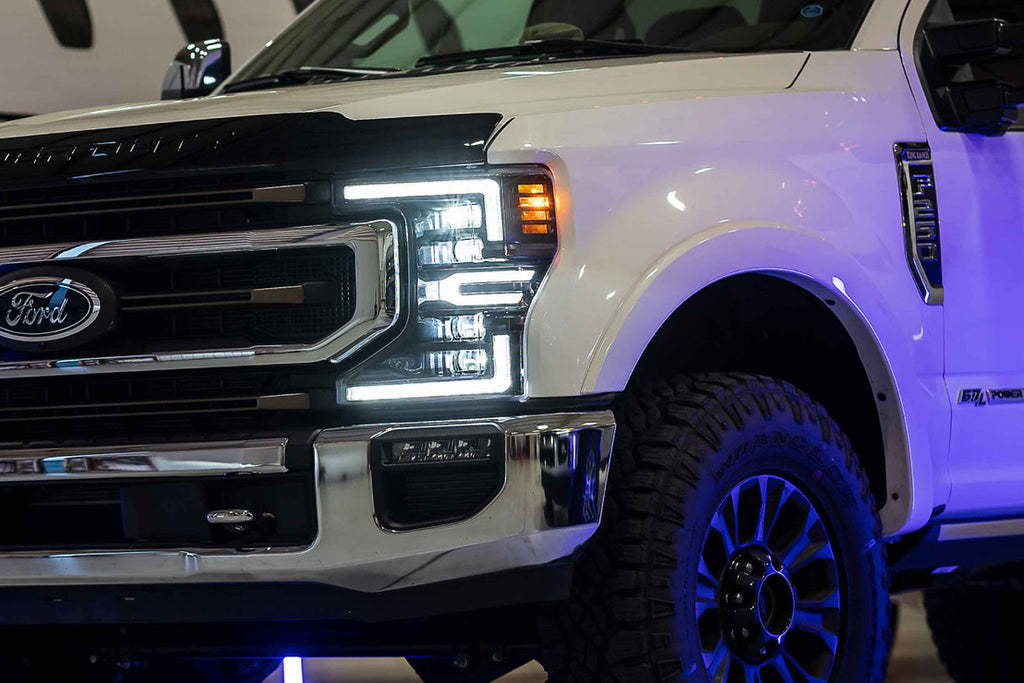 2020-2022 Ford Super Duty F-250/F-350 LED DRL Projector Replacement He ...