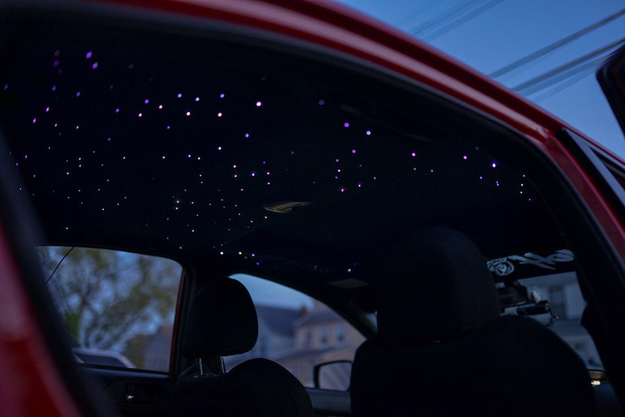 RGBW LED SHOOTING STAR Starlight Headliner Roof 10W Kit (550 1100 Star ...