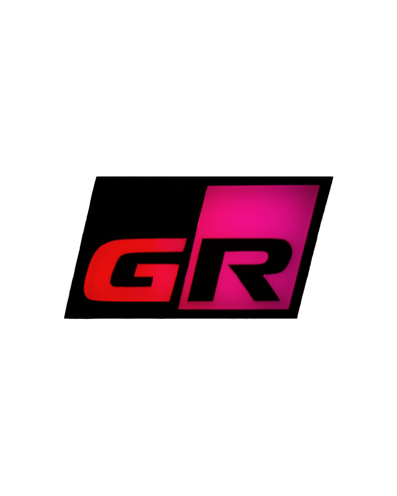 2019-2024+ Toyota GR86 Supra Corolla GR RGBW Flow Series LED Badge Emb ...