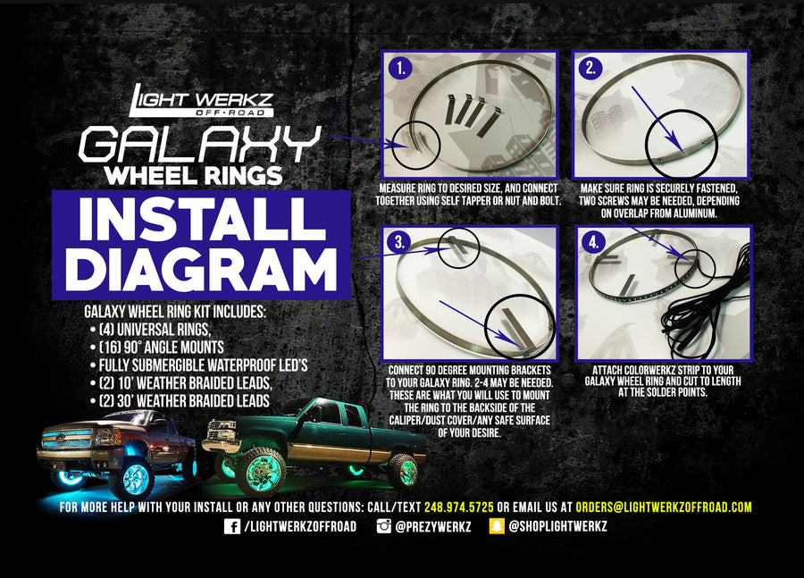 Flow Series Chasing LED Wheel Rings Lights Kit – AutoLEDTech.com