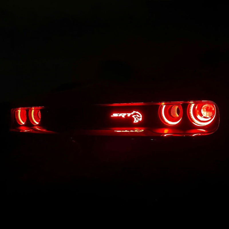 2015-2023 Dodge SRT Hellcat RGB Flow Series LED Badge Emblem Logo ...