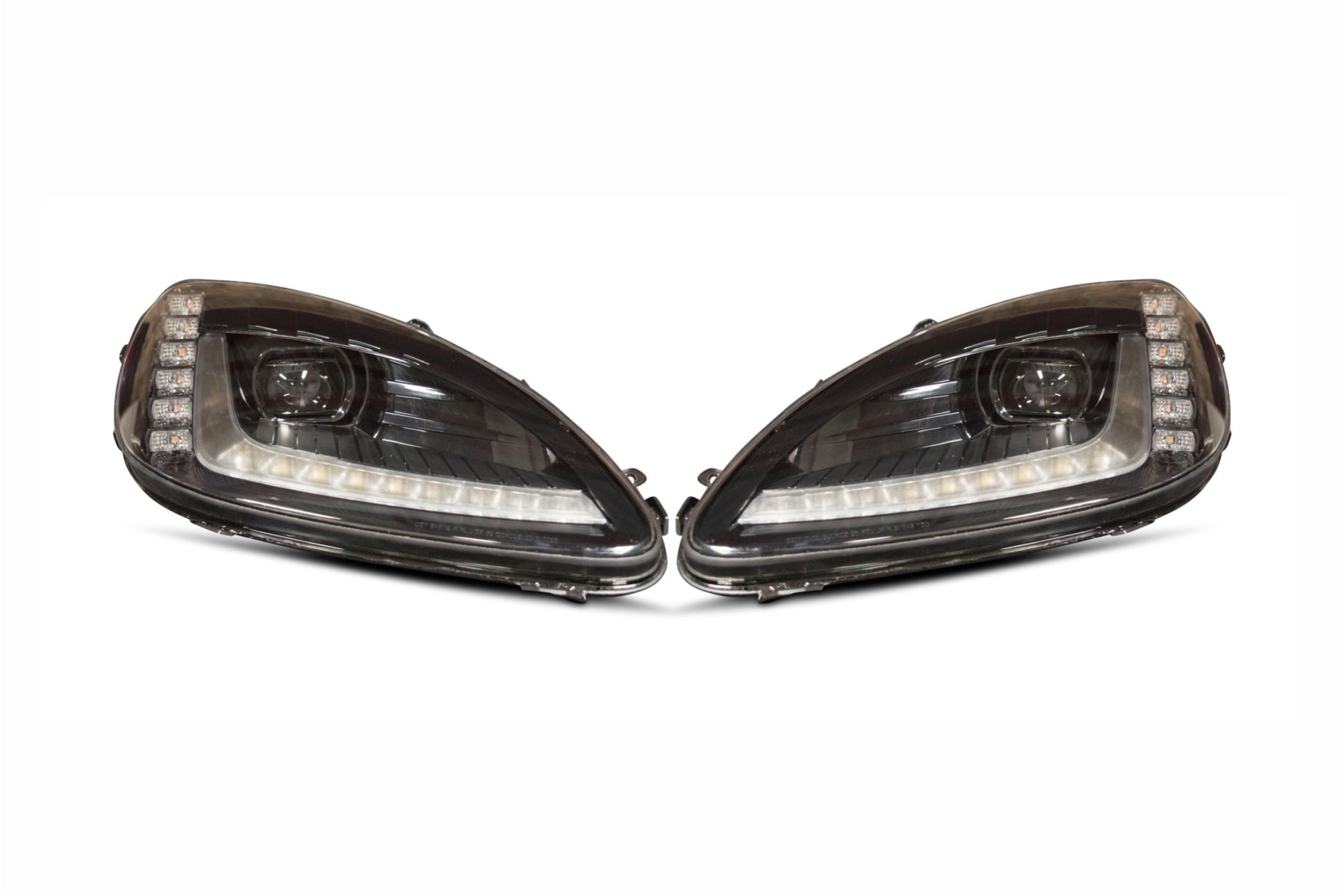 2005-2013 Chevrolet C6 Corvette LED DRL Projector Headlights - 2014+ R ...