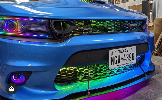 RGBW Flow Series LED Grill Light Strips Kit – AutoLEDTech.com