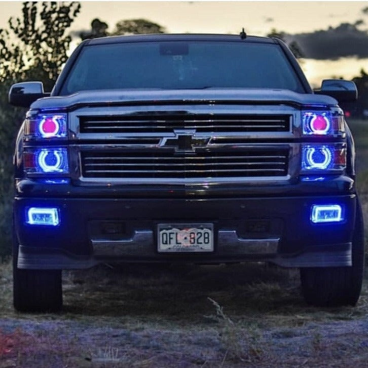 Truck halo headlights store