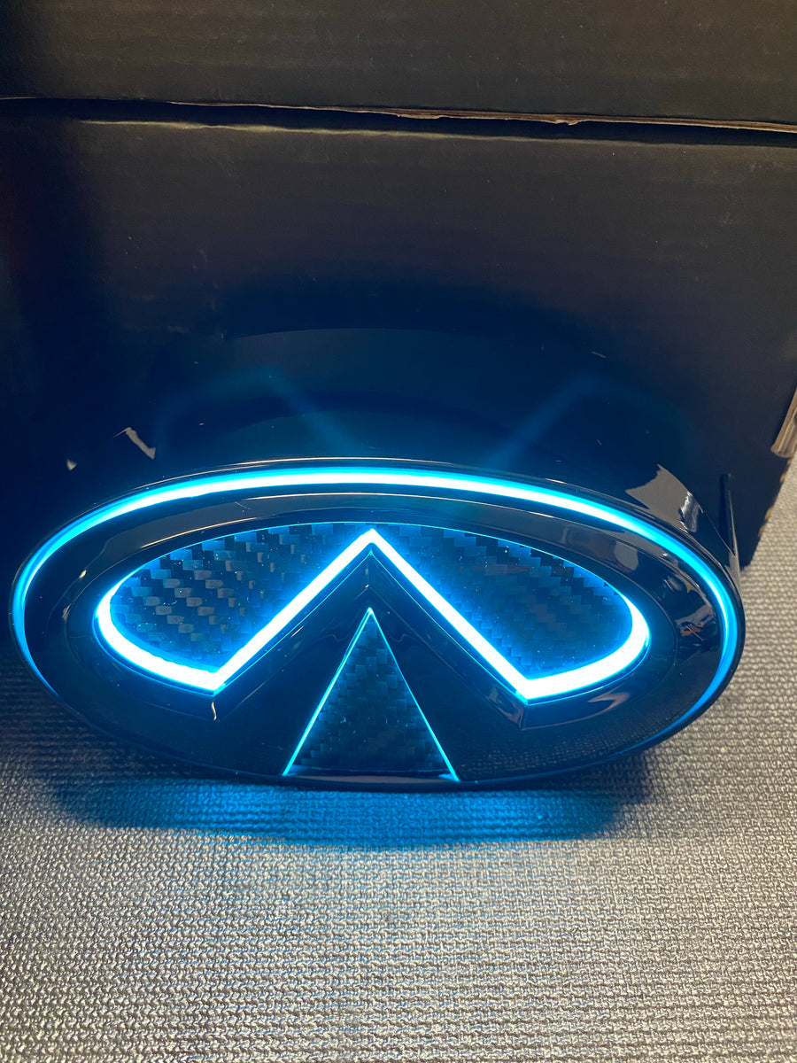 2010-2015 Infiniti G37 G25 Q40 Sedan Color Changing RGB LED Badge Gril ...