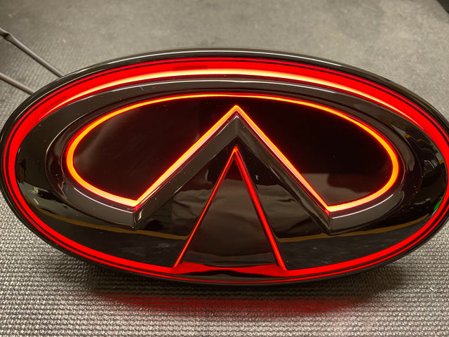 2014-2024 Q50 Q60 Color Changing RGB LED Badge Grill Emblem Logo ...