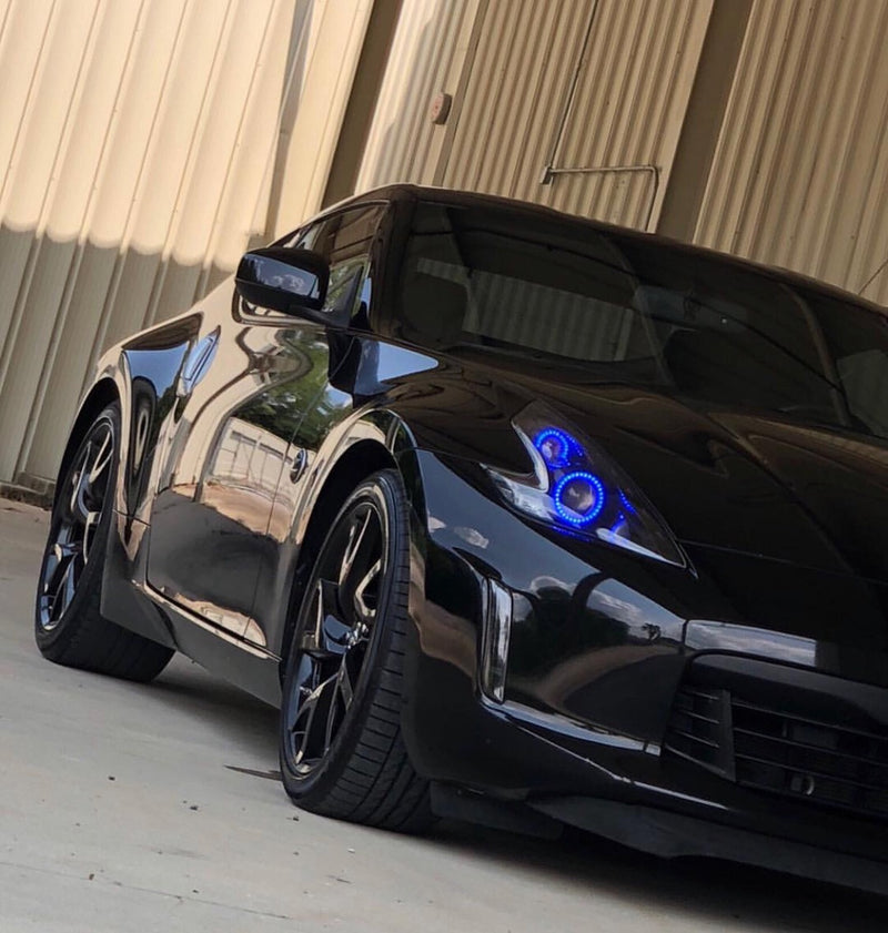 2009-2020 Nissan 370z RGBW Color-Chasing LED Halo Kit– AutoLEDTech.com