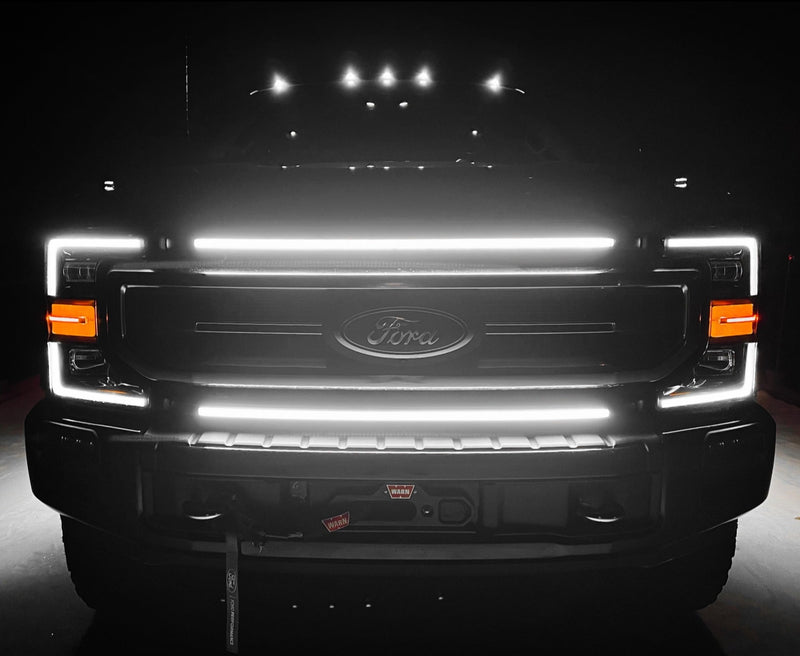 2020-2022 Ford Super Duty F250 F350 LED Grill Accent Lights Kit | XL X ...