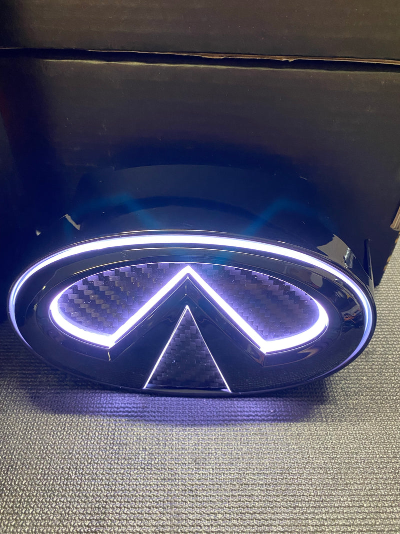 2010-2013 Infiniti G37 G25 Sedan Color Changing RGB LED Badge Grill Em ...