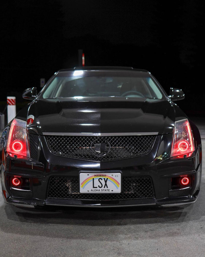 2008-2015 Cadillac CTS CTS-V RGBW Flow Series LED Halo DRL Kit ...
