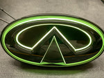 2014-2024 Q50 Q60 Color Changing RGB Flow LED Badge Grill Emblem Logo