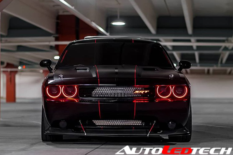 2008-2014 Dodge Challenger WATERPROOF RGBW Color-Chasing Exterior LED ...