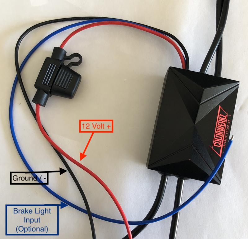 Color-Changing LED Boat Hoist Lift Canopy Accent Lighting Kit (RGB RGB ...